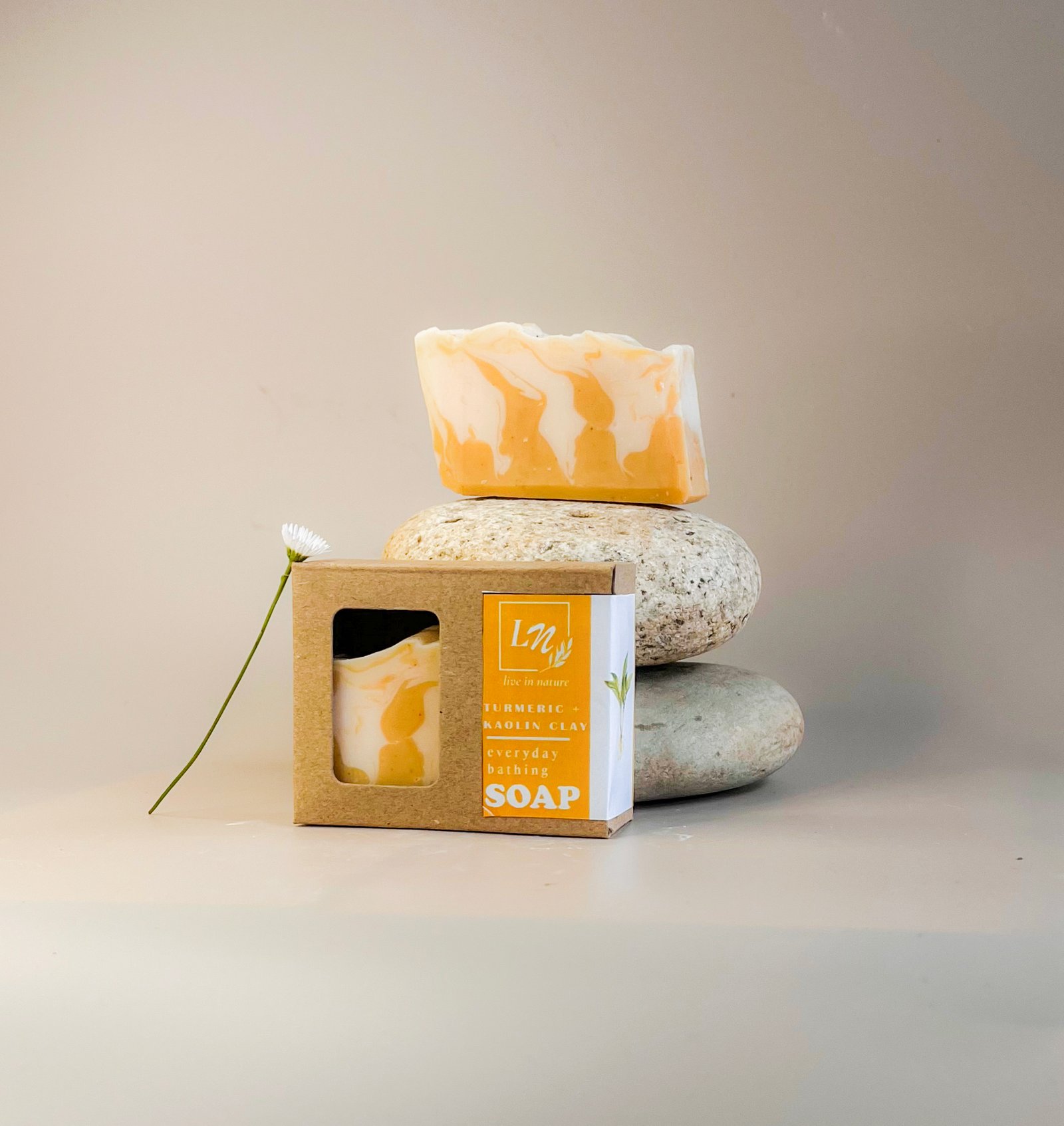 Turmeric Cold Process Soap – lineliveinnature.in